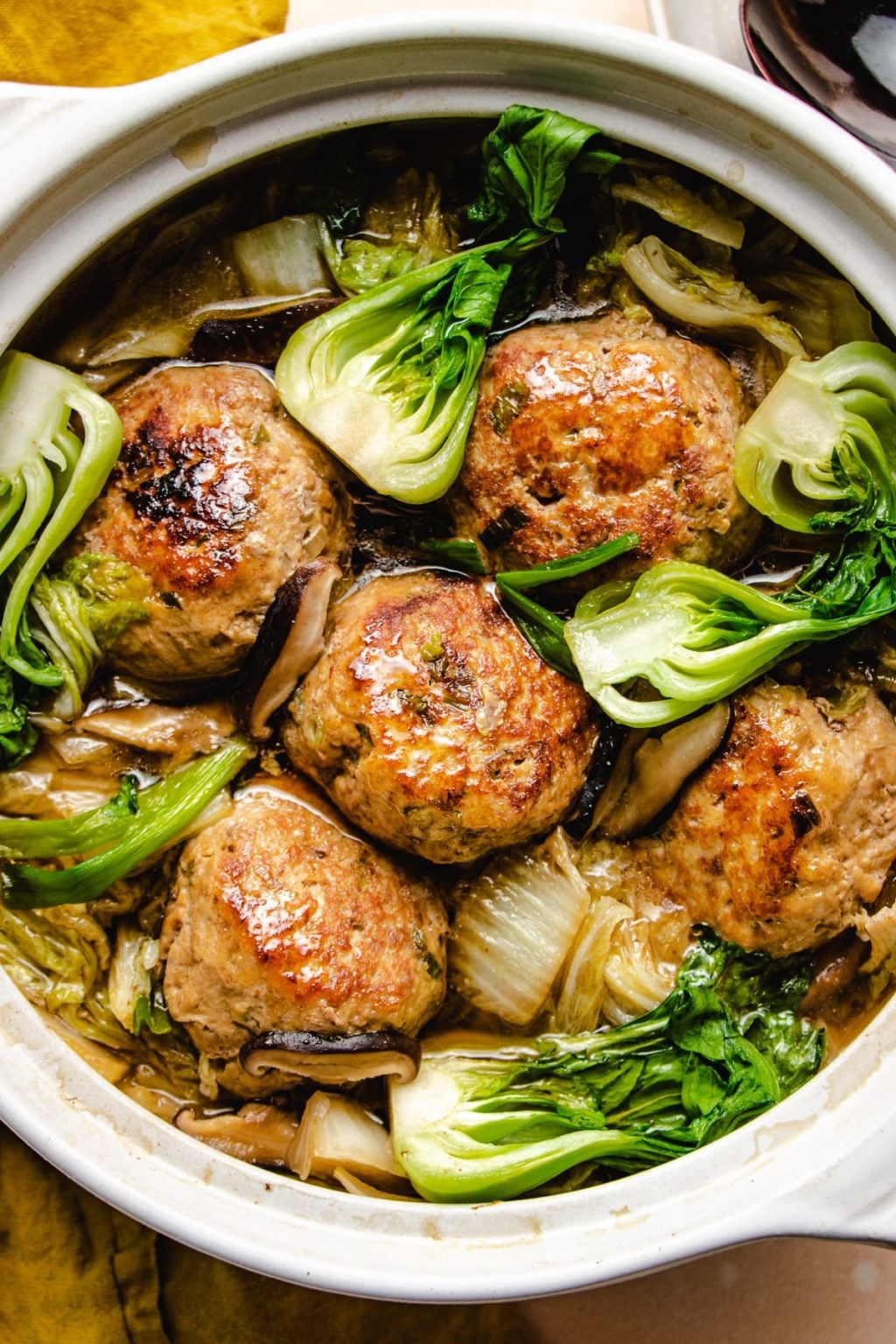 Braised Lion’s Head Meatballs (Shi Zi Tou, Gluten-free) | I Heart Umami