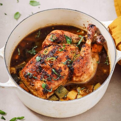 Dutch Oven Whole Roasted Curry Chicken | I Heart Umami®