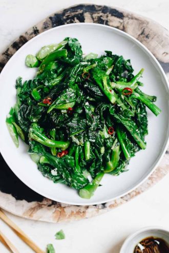 Chinese Broccoli Stir-Fry Garlic Sauce (gluten-free) | I Heart Umami®