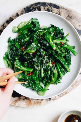 Chinese Broccoli Stir-Fry Garlic Sauce (gluten-free) | I Heart Umami®