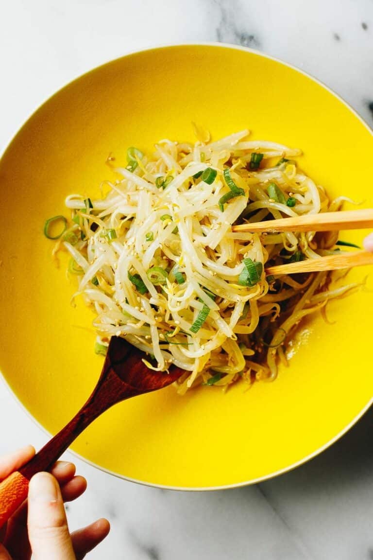 Korean Mung Bean Sprouts Salad Recipe | I Heart Umami®