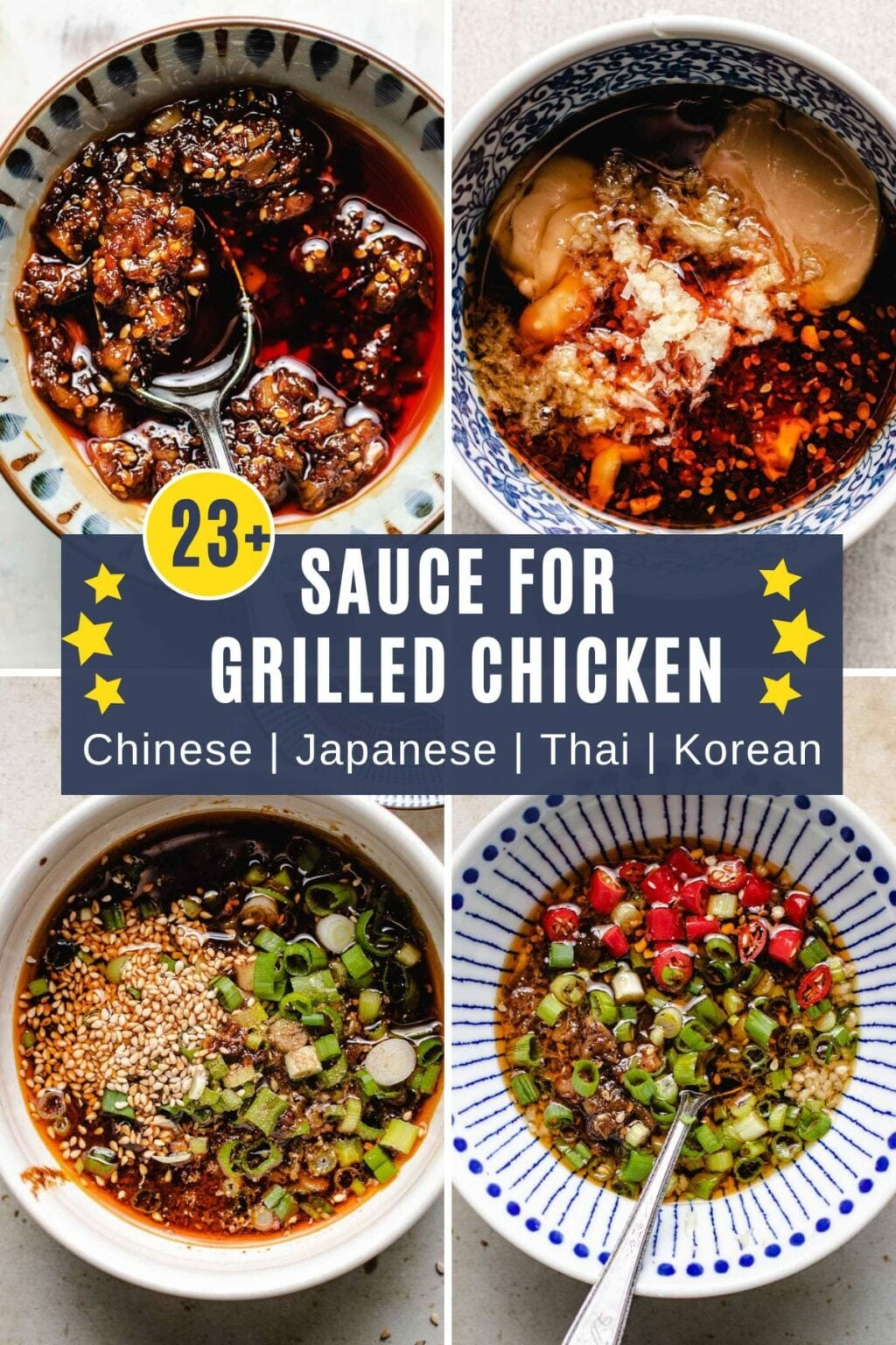 23+ Sauces for grilled chicken (Asian-inspired) | I Heart Umami®