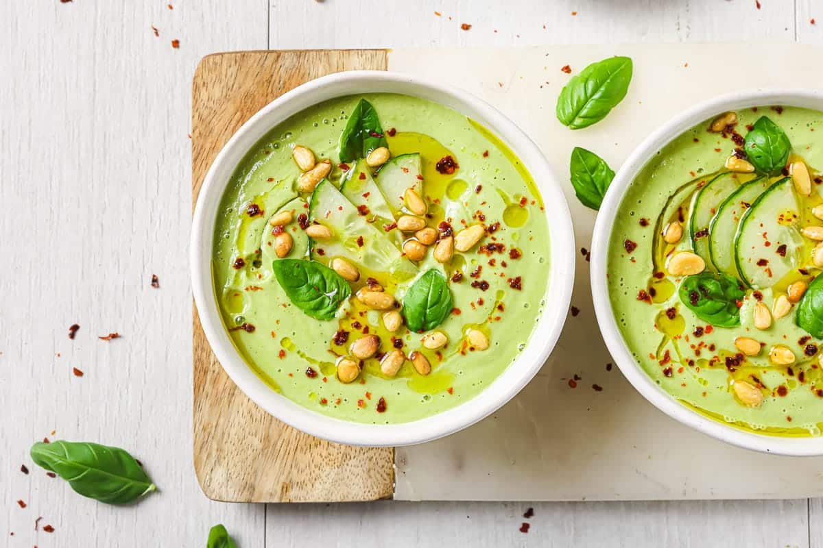 Cucumber Gazpacho (Japanese-inspired, easy) | I Heart Umami®