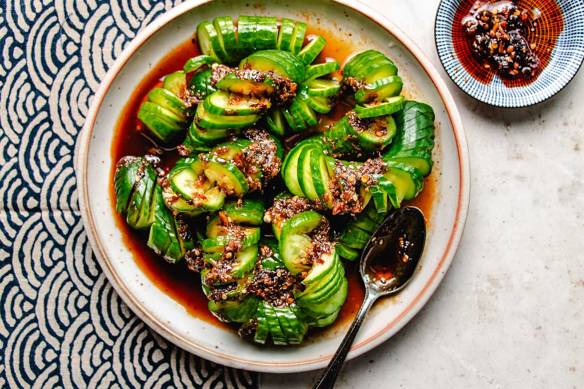 Spicy Cucumber Salad (Chinese-Style, Easy) | I Heart Umami®
