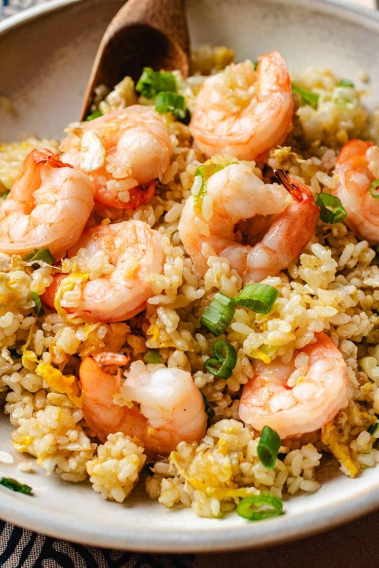 Din Tai Fung Fried Rice with Shrimp and Eggs (a copycat recipe)