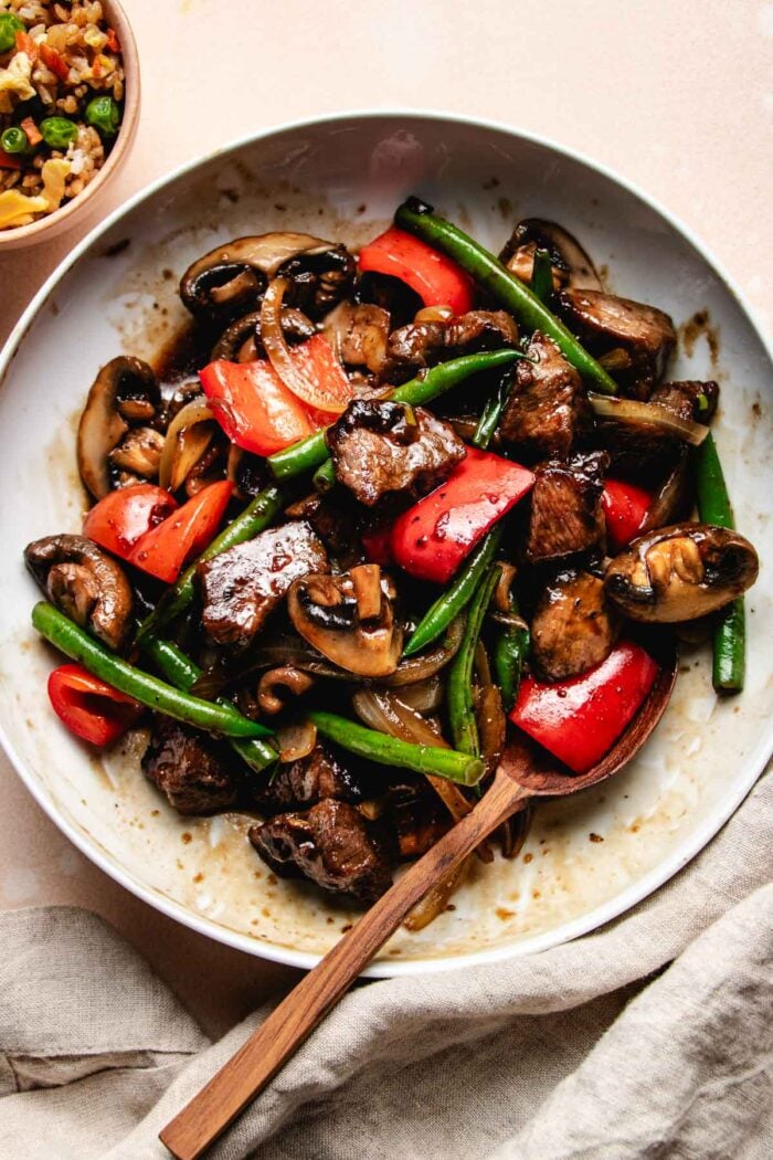 Black Pepper Angus Steak Panda Express (gluten-free, easy)