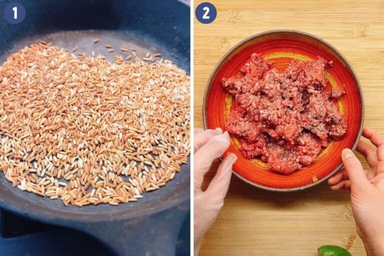 Beef Larb (Thai beef salad - Laab Neua)