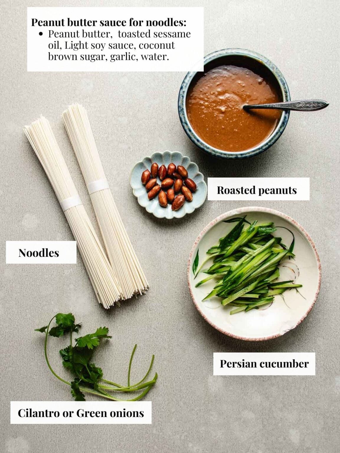 Cold Peanut Noodles (Taiwanese style)| I Heart Umami®
