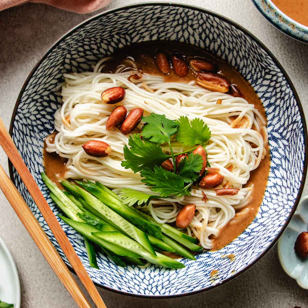 Cold Peanut Noodles (Taiwanese style)| I Heart Umami®