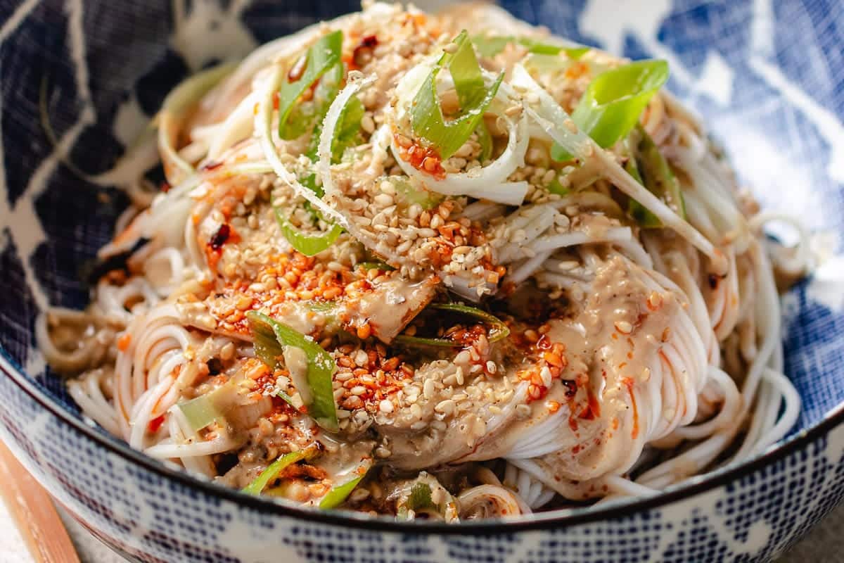 Taiwanese Cold Sesame Noodles | I Heart Umami®