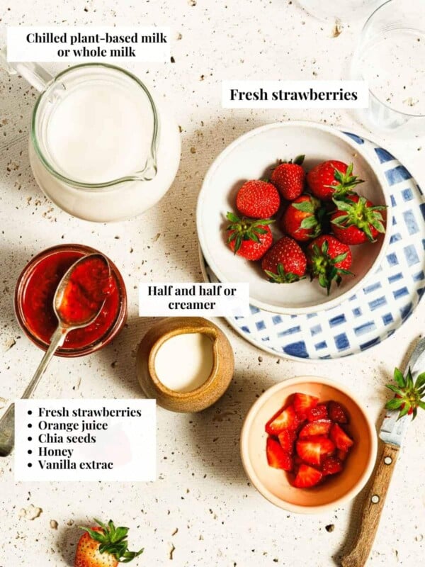 Korean Strawberry Milk (no refined sugar, refreshing) | I Heart Umami®