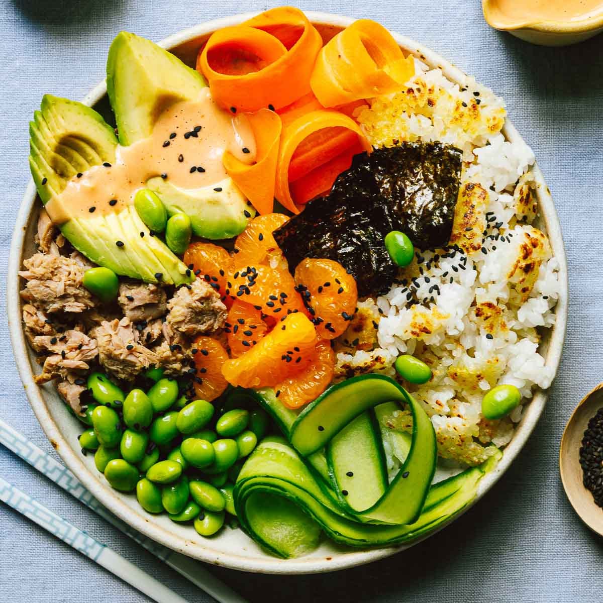 Spicy Tuna Bowl (with crispy rice!) | I Heart Umami®