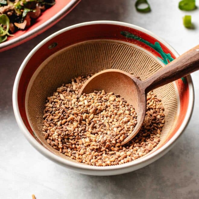 Toasted rice powder (Khao Khua) | I Heart Umami®