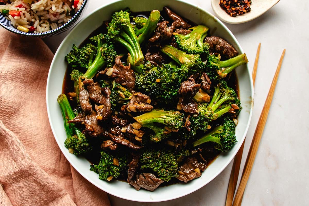 Panda Express Broccoli Beef (tender beef, extra sauce) | I Heart Umami®