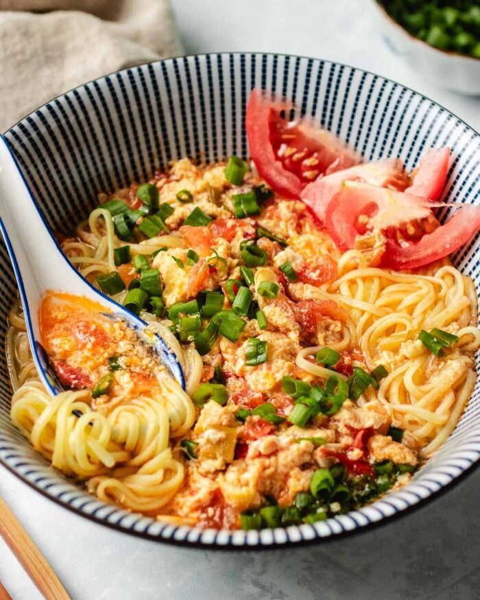 Tomato Ramen (easy, healthy, flavorful) | I Heart Umami®
