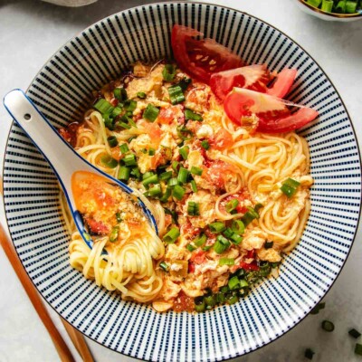 Tomato Ramen (easy, healthy, flavorful) | I Heart Umami®