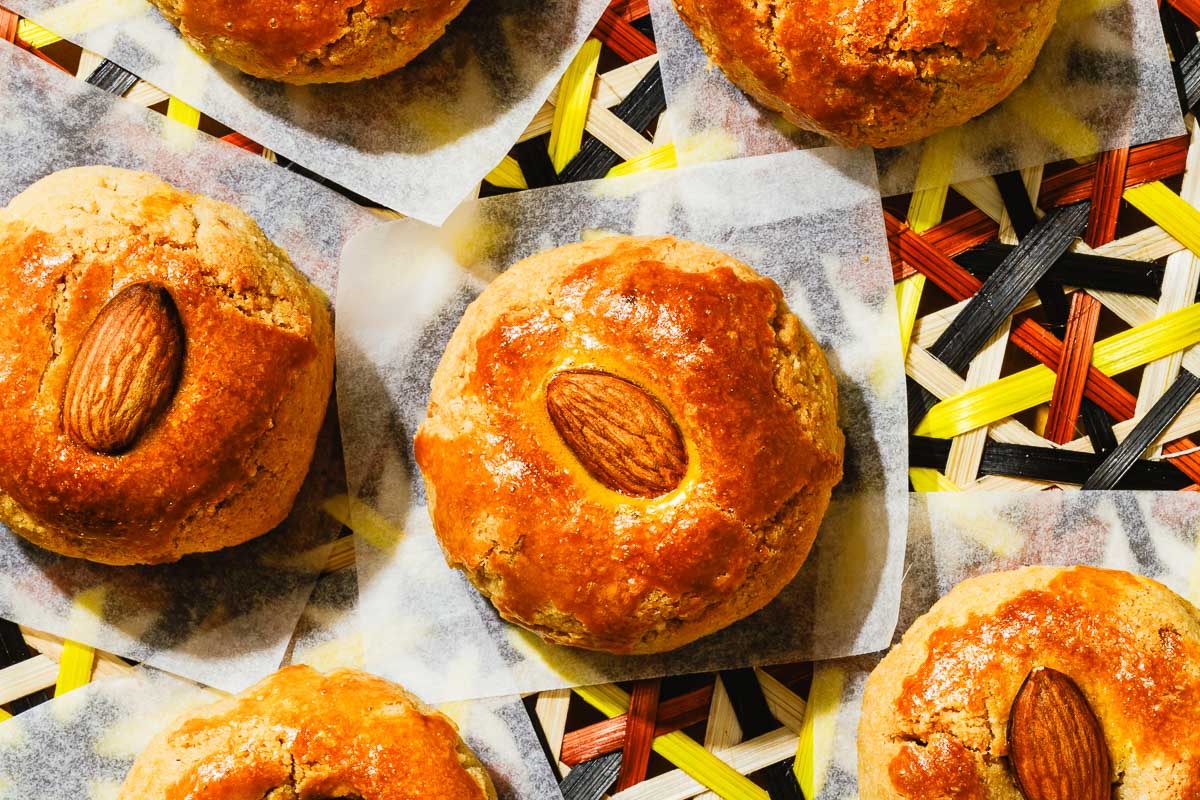 Chinese Almond Cookies (easy, buttery, gluten-free) | I Heart Umami®