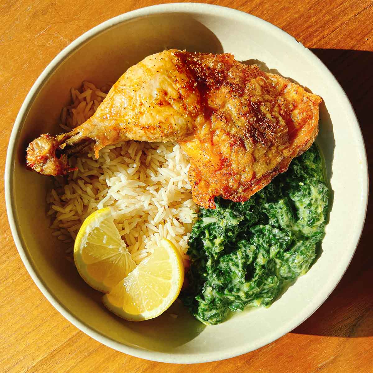 Air Fryer Chicken Leg Quarters (easy, crispy) | I Heart Umami®