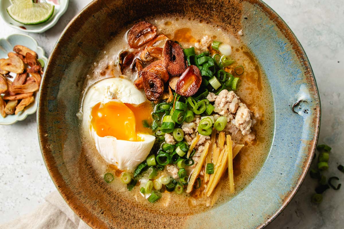 Taiwanese Chicken Rice Soup (easy, creamy, nourishing) | I Heart Umami®