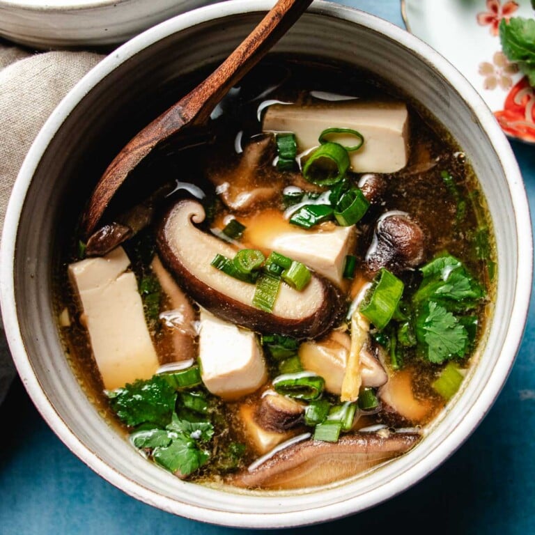 Shiitake Mushroom Soup With Tofu | I Heart Umami®