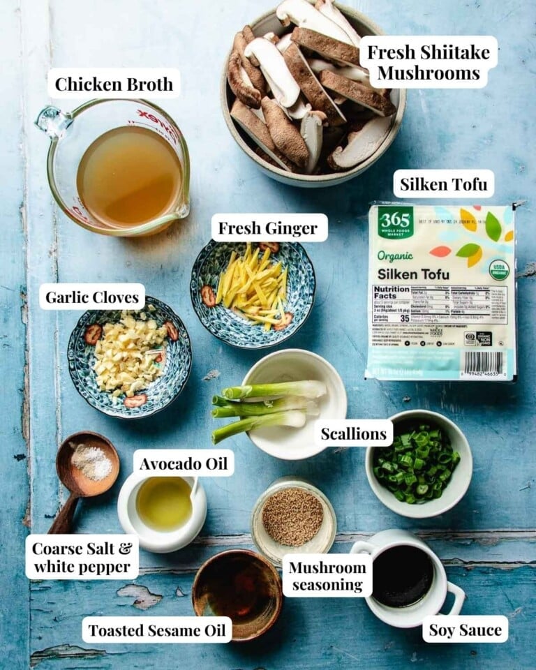 Shiitake Mushroom Soup With Tofu | I Heart Umami®