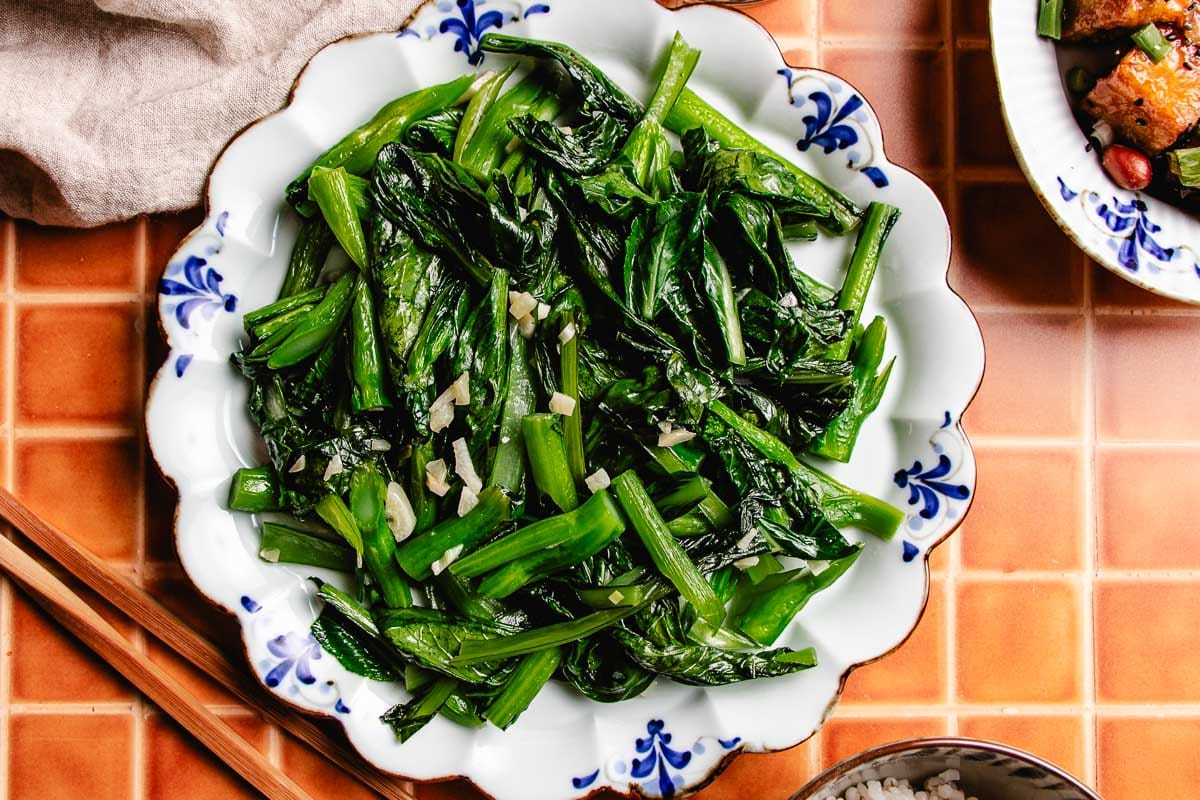 Stir Fried Choy Sum (easy, fast, garlicky) | I Heart Umami®