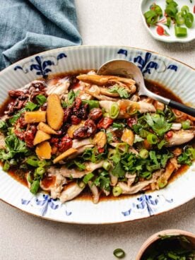 Chinese Steamed Cod Fish Recipe Ginger Sauce | I Heart Umami®