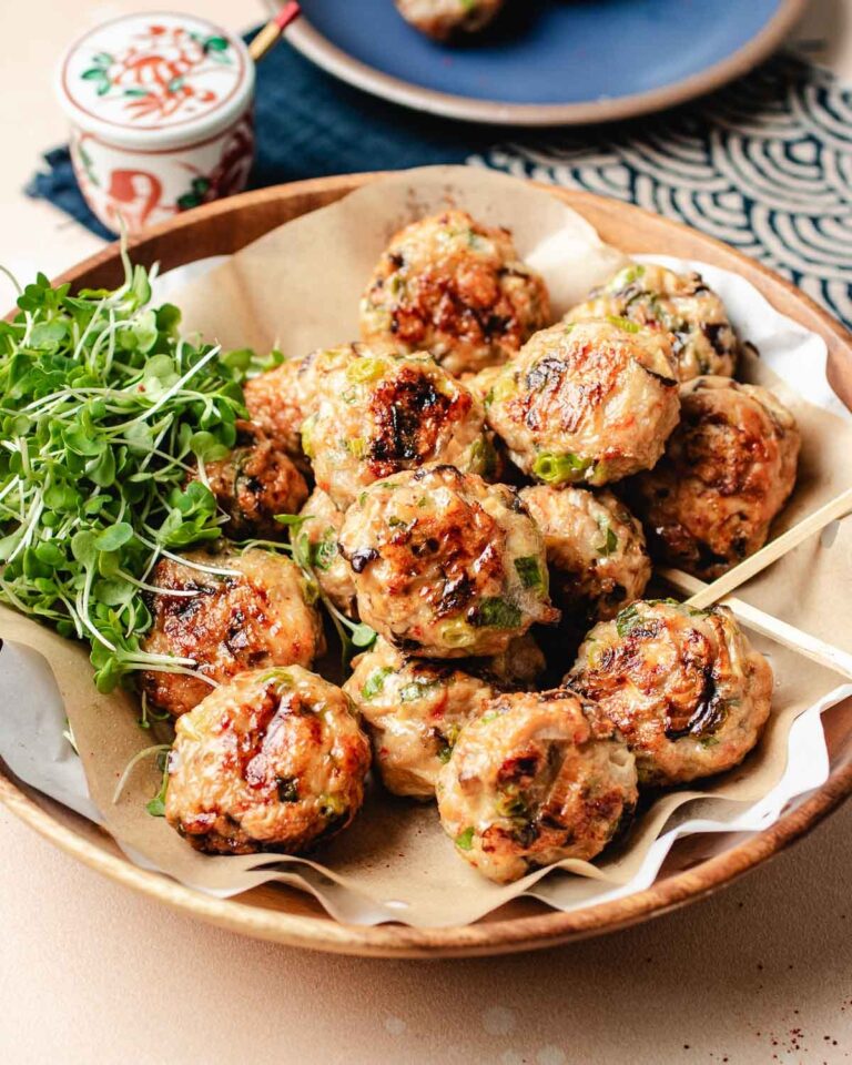 Asian Wonton Meatball Bites | I Heart Umami®