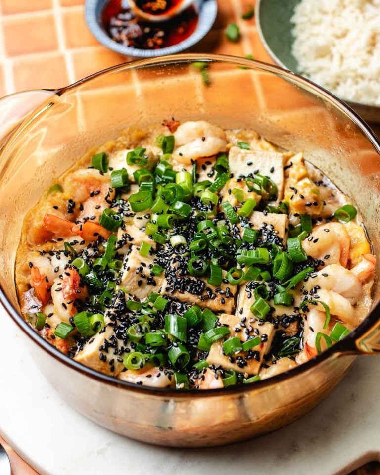 Shrimp with Tofu Bowl (20-Minute One-Pot Dinner) | I Heart Umami®