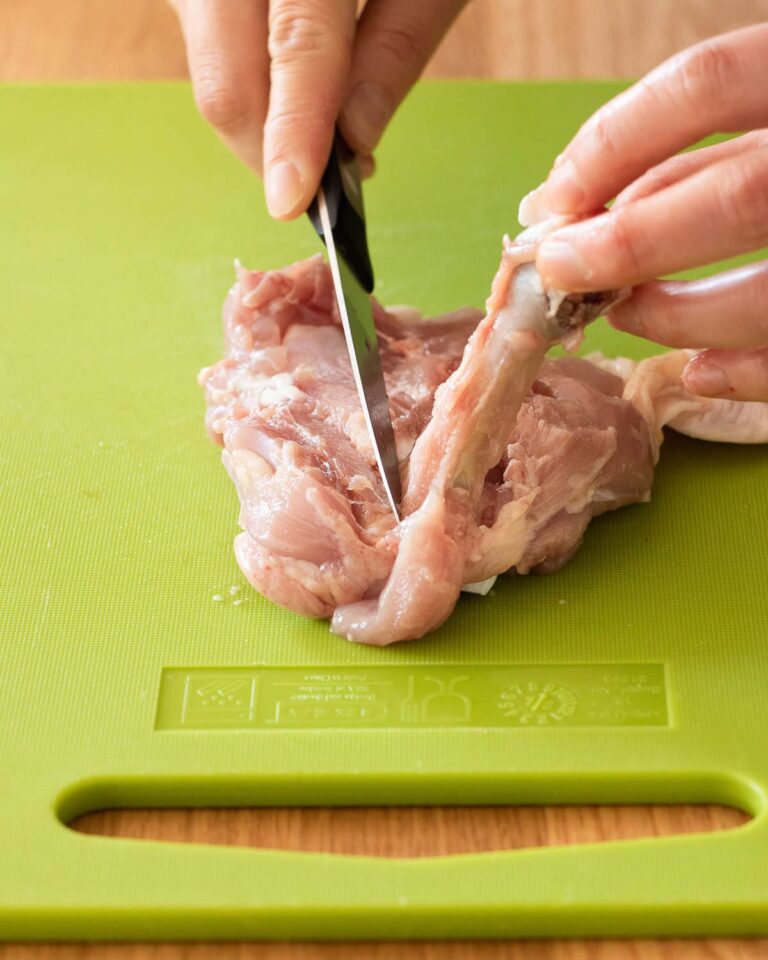 How to Debone Chicken Thighs (Step-by-Step Guide) | I Heart Umami®